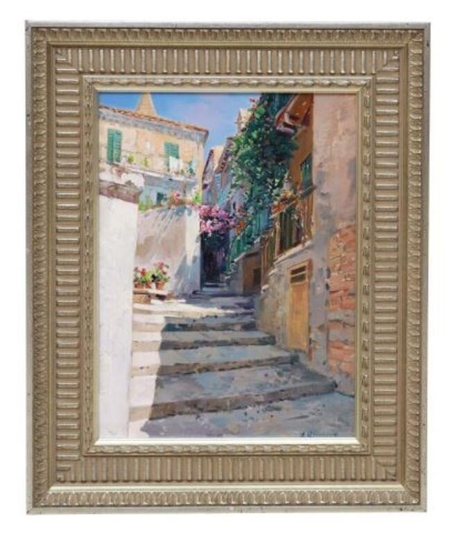 Armando Romano | Scorcio a Citta Sant'angelo | MutualArt