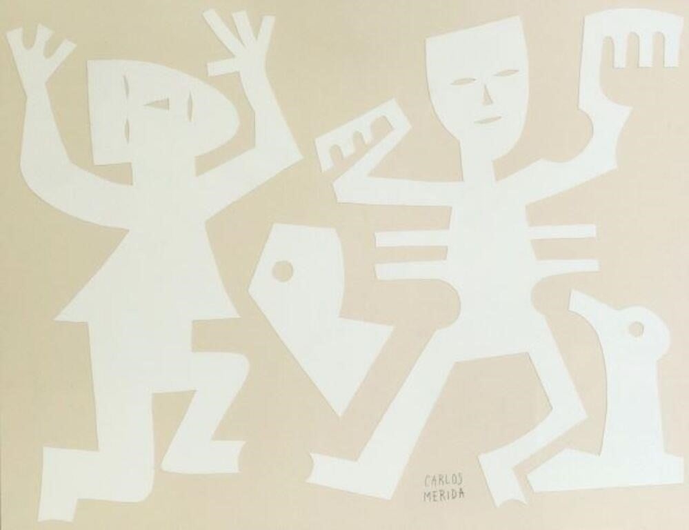 Carlos Mérida | Two Figures | MutualArt