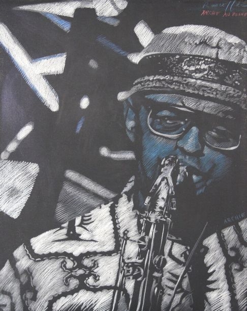 Bernard Rancillac | Archie with a bonnet (2005) | MutualArt