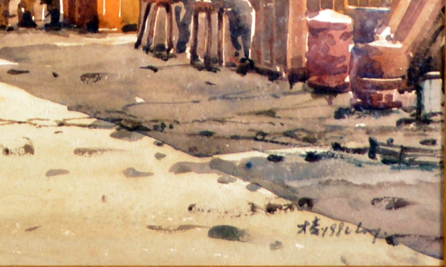 Loy Chye Chuan | LOY CHYE CHUAN | Chinatown Scene (1980) | MutualArt