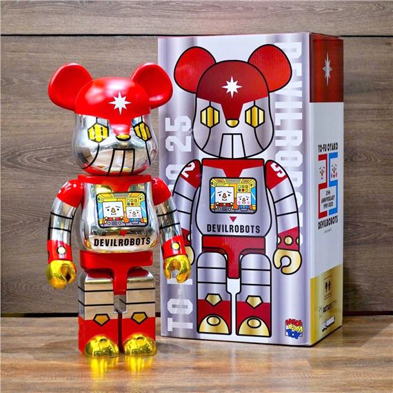 Be@rbrick | Be@rbrick Devil RobOt ToFu 1000% Singapore Special Edition ...