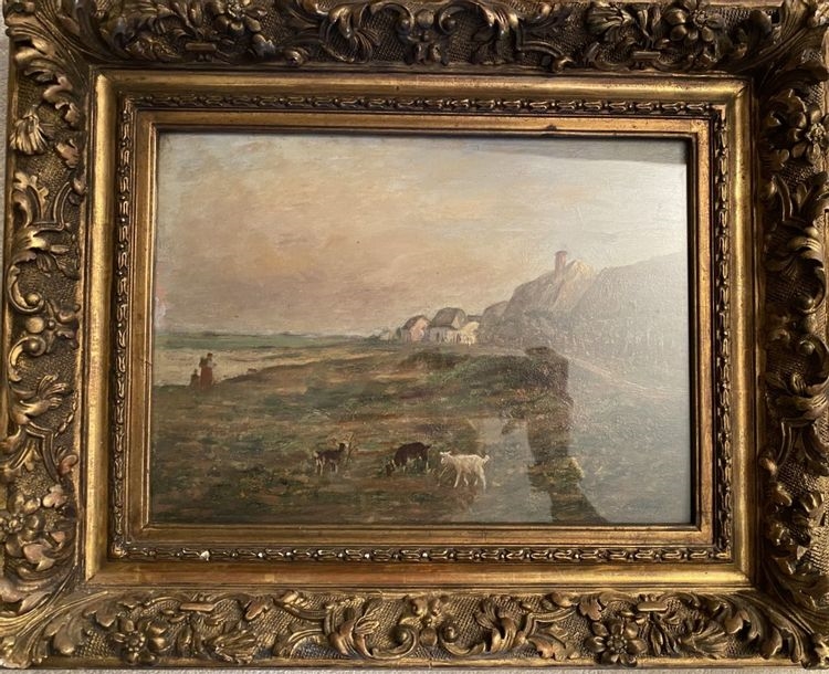 Albert Charpin | Thatched goat houses | MutualArt