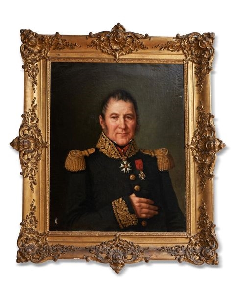 French School, 19th Century | Portrait of a Brigadier General, wearing ...