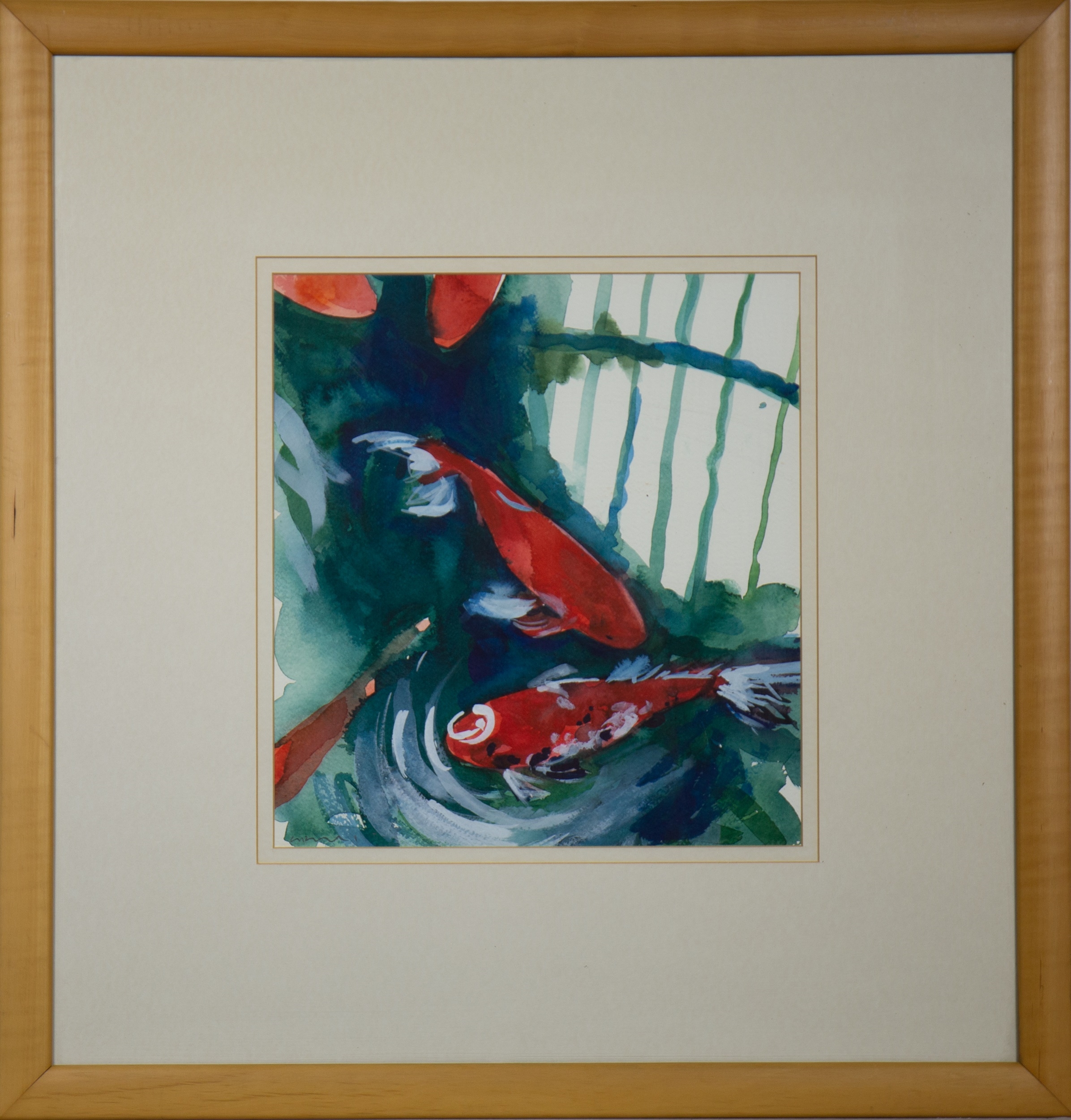 Gerard M. Burns | * GERARD BURNS (SCOTTISH b. 1961)KOI | MutualArt