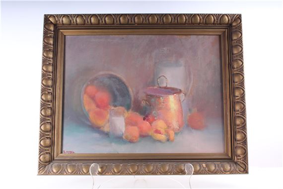 Eugene Hebel | Painting By Eugene Hebel Framed & Signed (1972) | MutualArt