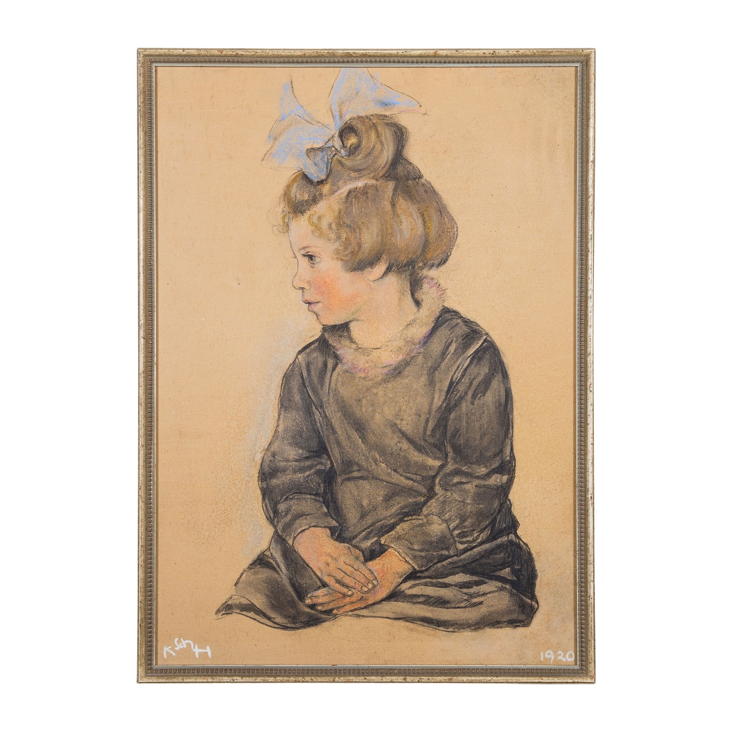 Käte Schaller-harlin | Portrait of Hanna-Hedwig Heuss as a child (1920 ...