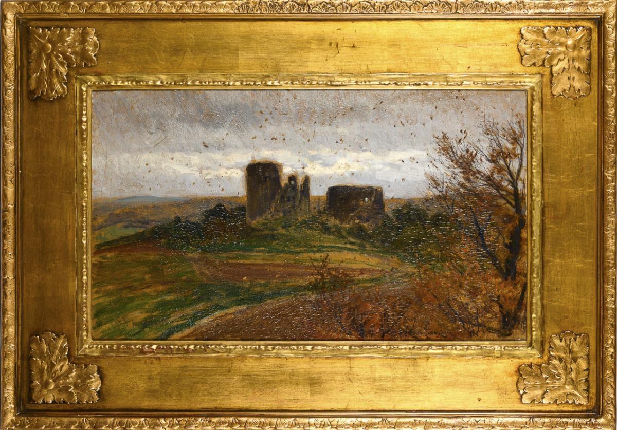 Franz Hoffmann-Fallersleben | Steilküste (1884) | MutualArt