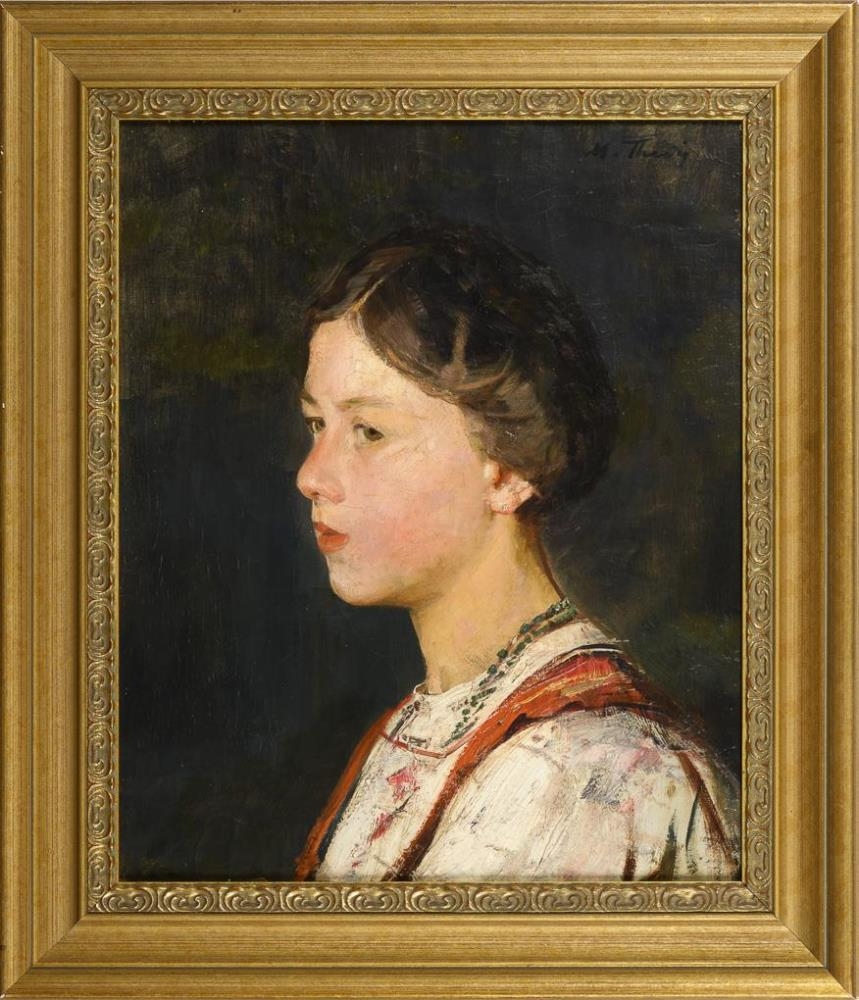 Max Thedy | Girl portrait | MutualArt