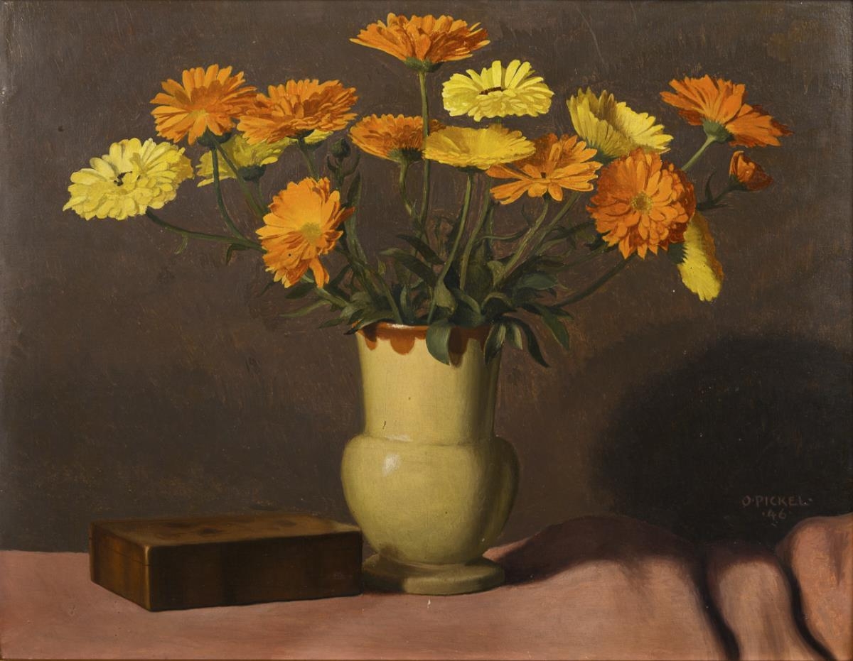 Oswald Peter Pickel | Still life (1946) | MutualArt