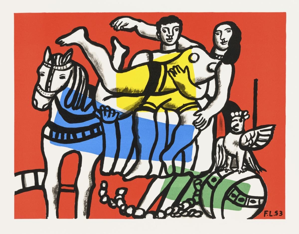 Fernand Léger | Cirque (1953) | MutualArt