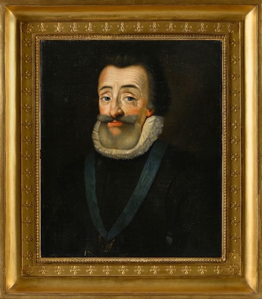 French School, 19th Century | Bust portrait of King Henry IV | MutualArt