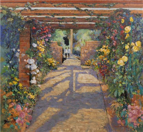 David Henley | The Rose Garden | MutualArt