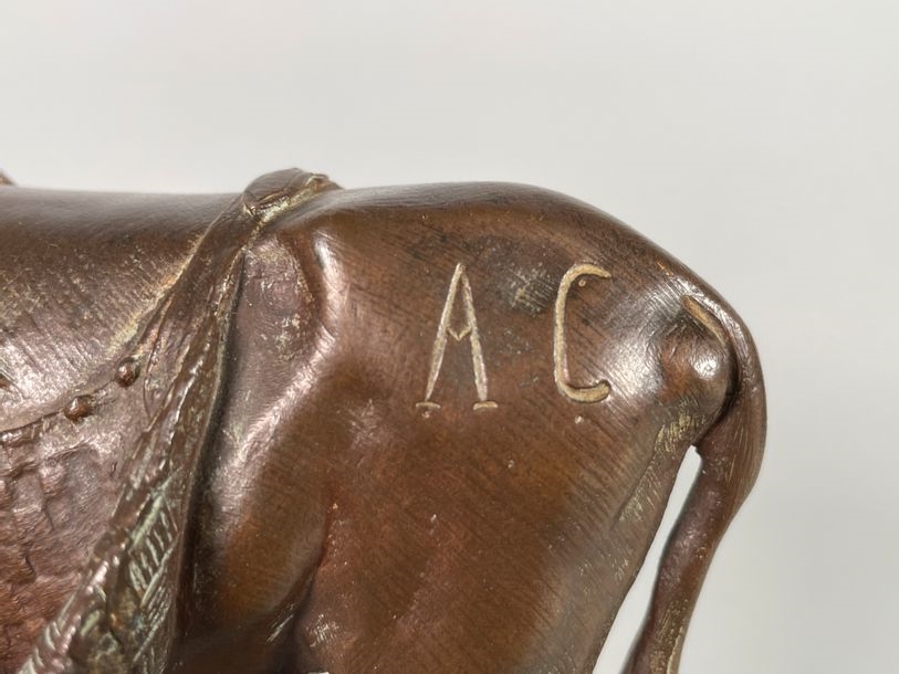 Auguste Nicholas Cain | Cast of old edition titled and signed | MutualArt