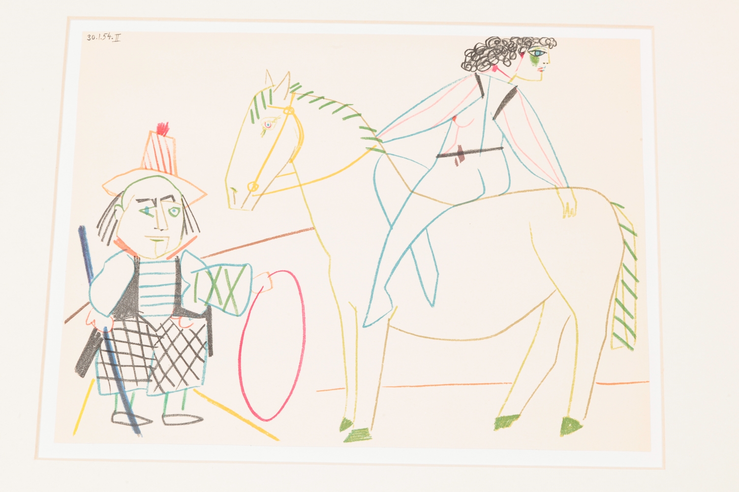 Pablo Picasso | FIVE PICASSO HUMAN COMEDY PRINTS. | MutualArt