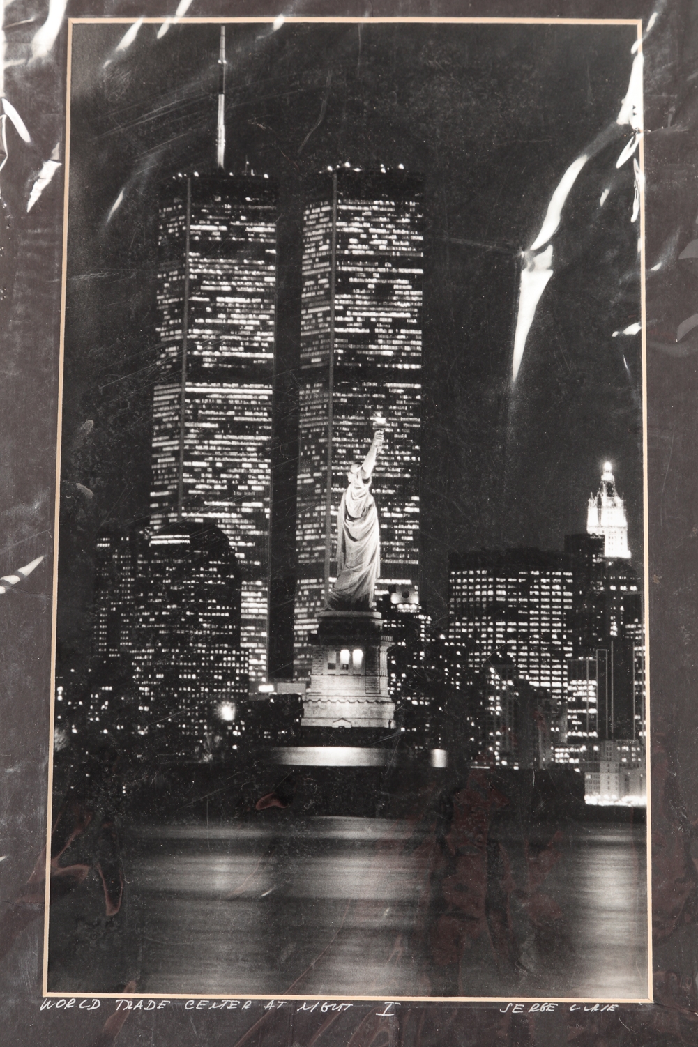 Serge Lurie | WORLD TRADE CENTER AT NIGHT I | MutualArt