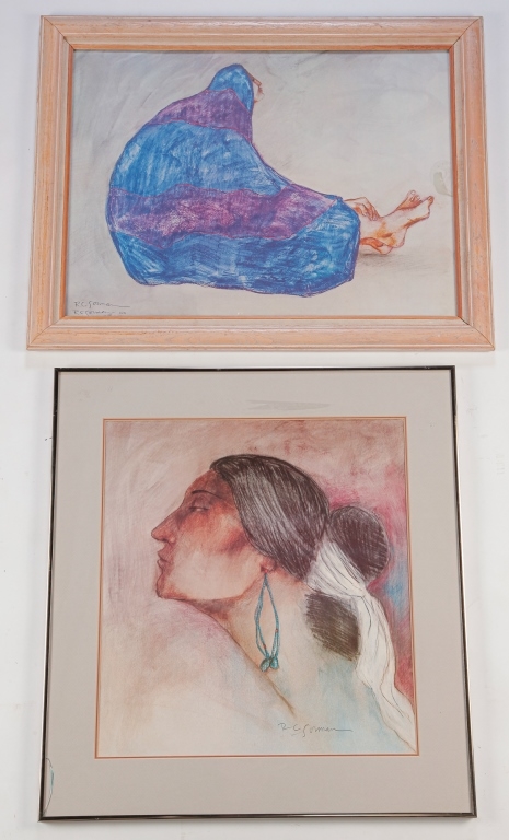 R.C. Gorman | PRINTS OF WOMEN. (1981) | MutualArt