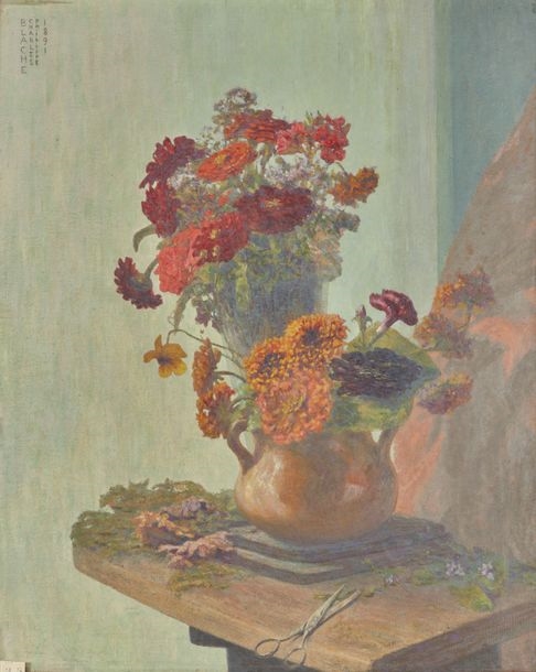 Charles Philippe Blache | Bouquet of flowers (1891) | MutualArt