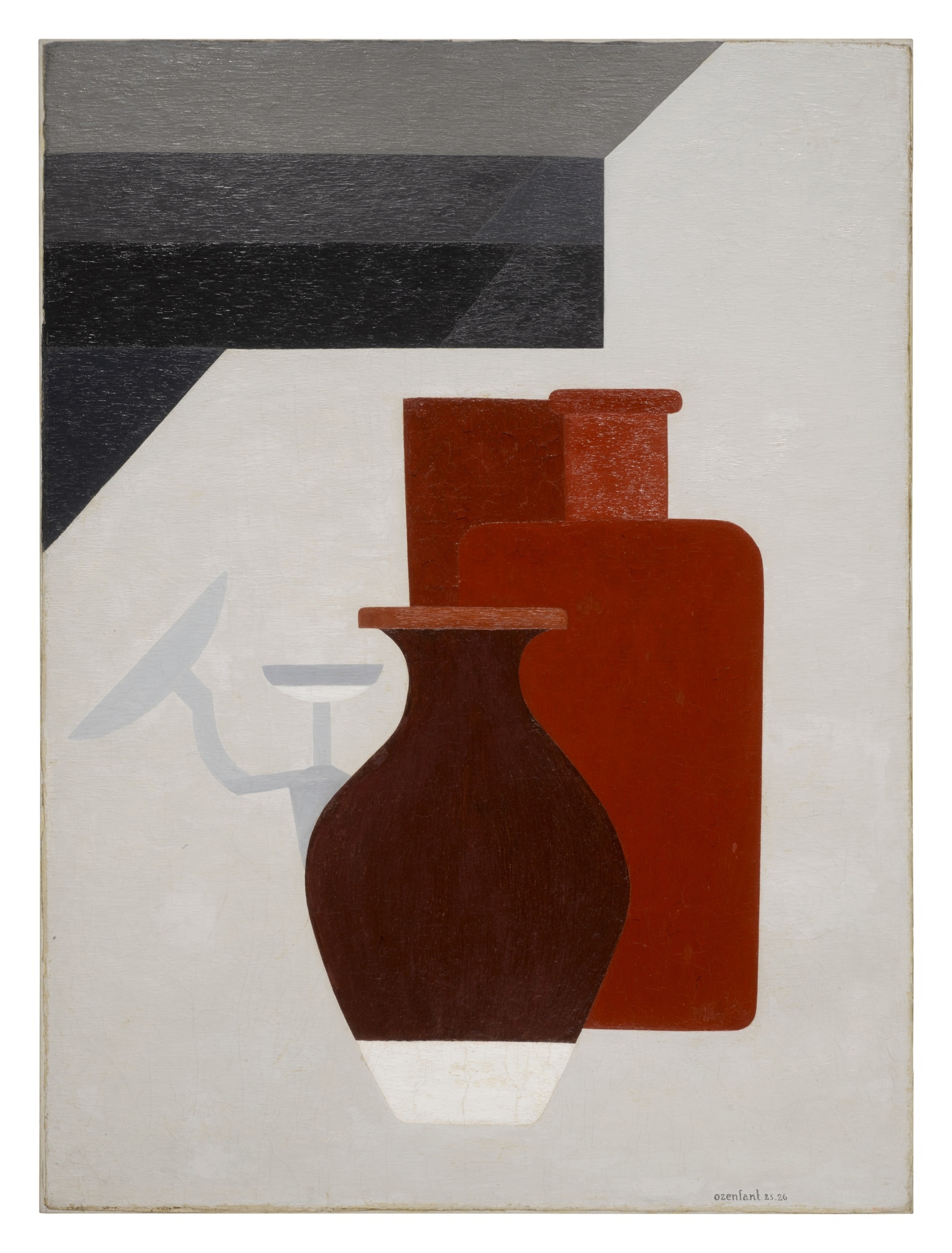 Amédée Ozenfant | Trois vases (1925 - 1926) | MutualArt