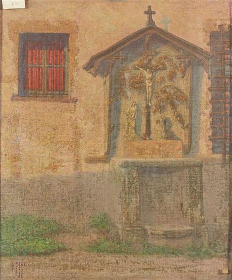 Charles Philippe Blache | The Old Calvary (1891) | MutualArt