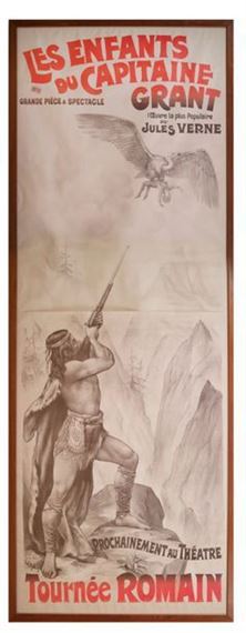 Louis Galice | Poster of theater. Les Enfants du capitaine Grant ...
