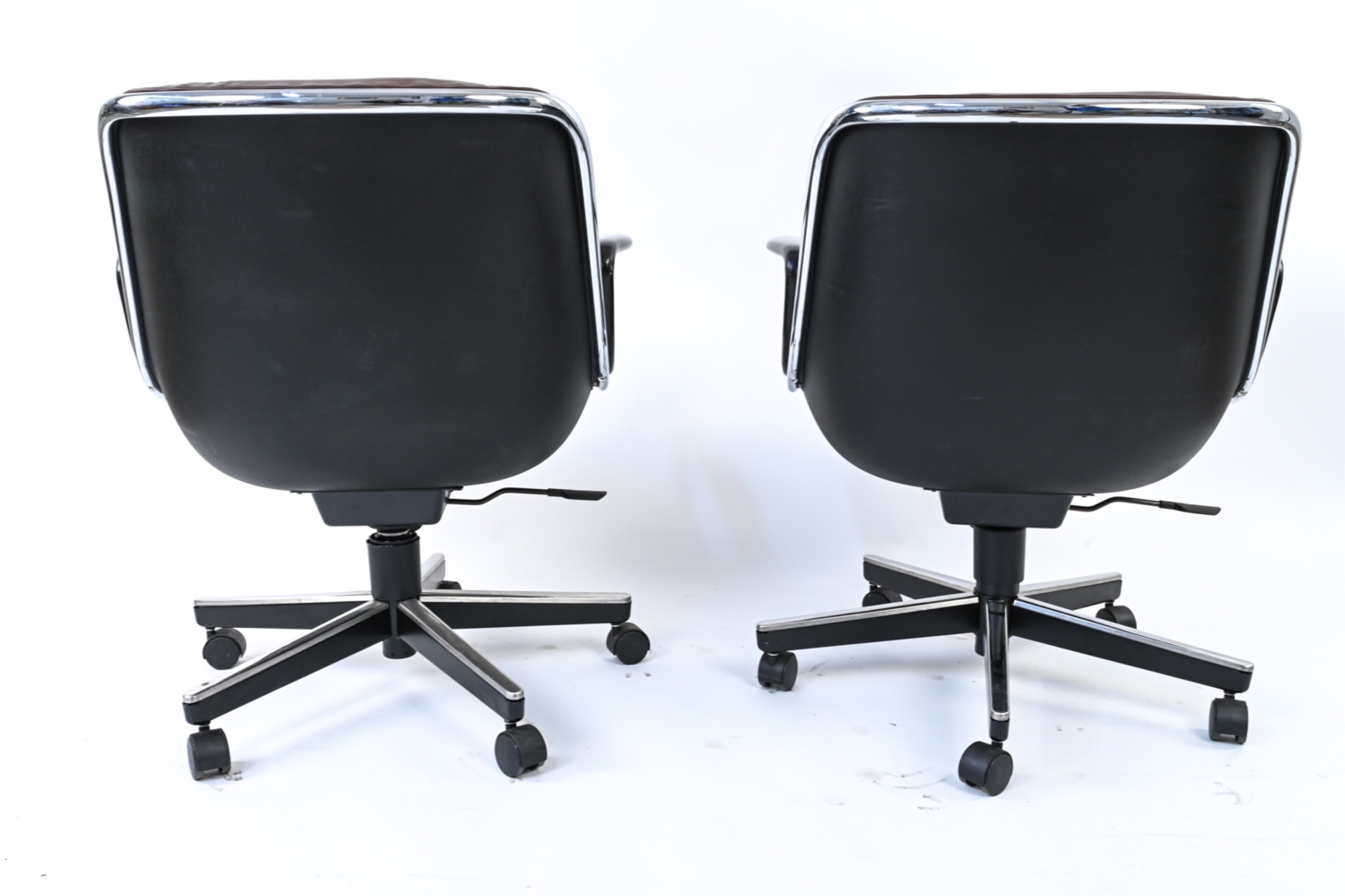 Charles Cecil‏ Pollock | PAIR OF CHARLES POLLACK FOR KNOLL CHAIRS ...
