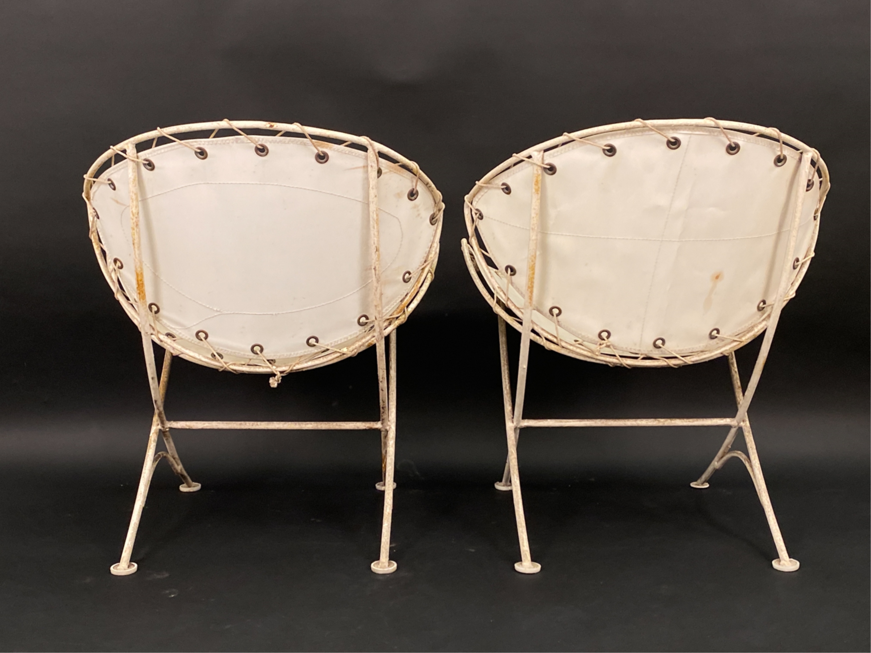 Maurizio Tempestini | MAURIZIO TEMPESTINI SALTERINI ORANGE SLICE CHAIRS ...