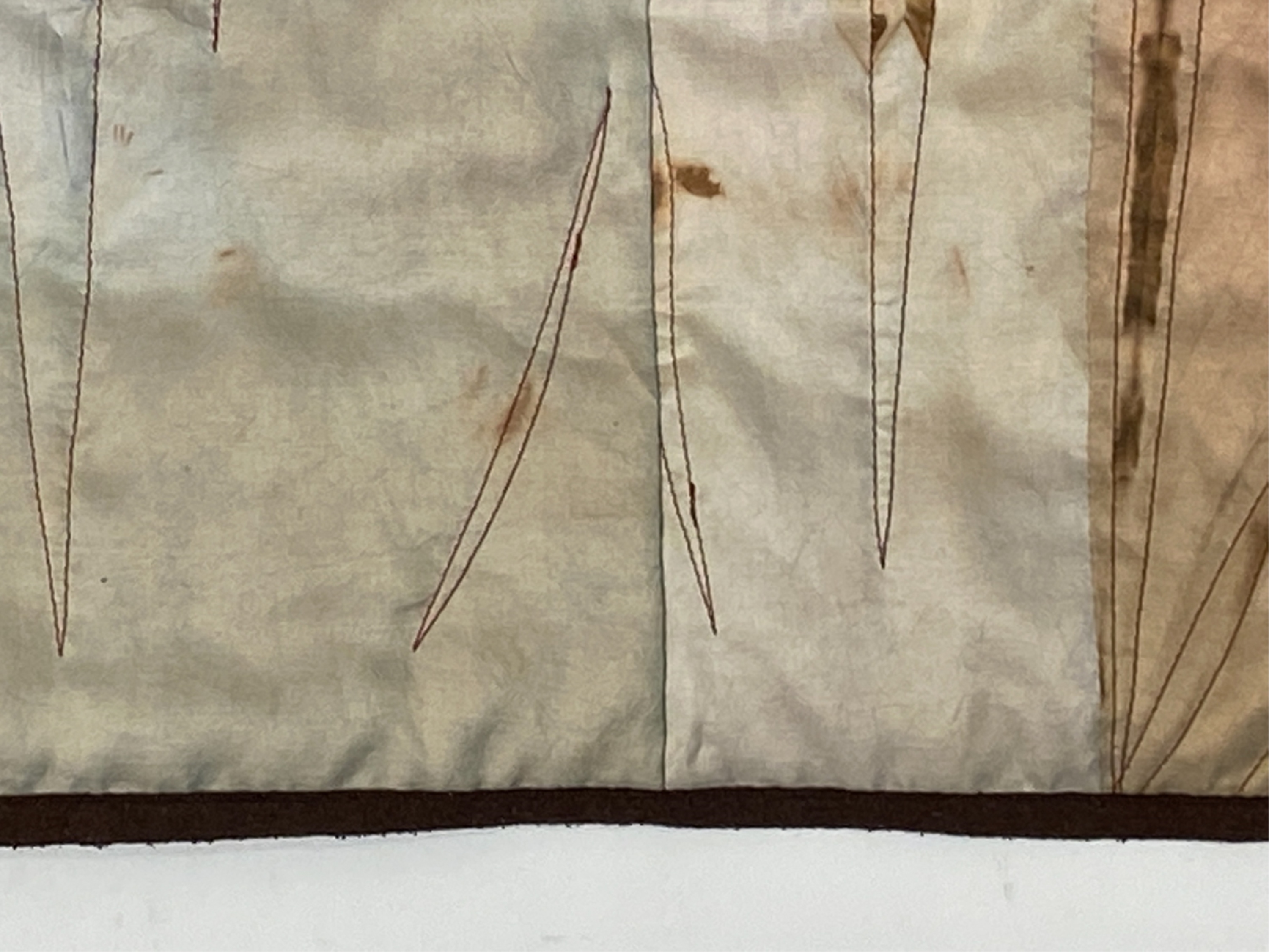 Judith Content | Bosque de Espadanas. Shibori dyed | MutualArt