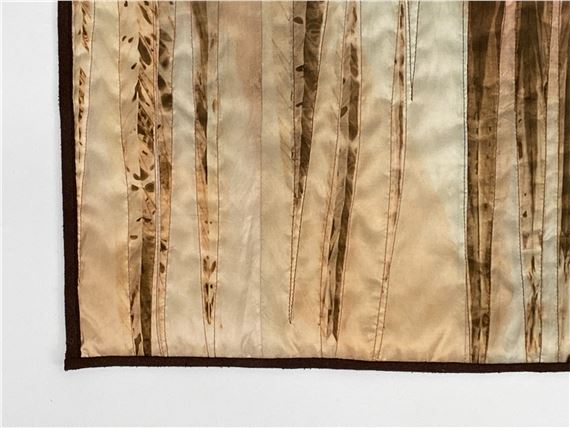 Judith Content | Bosque de Espadanas. Shibori dyed | MutualArt
