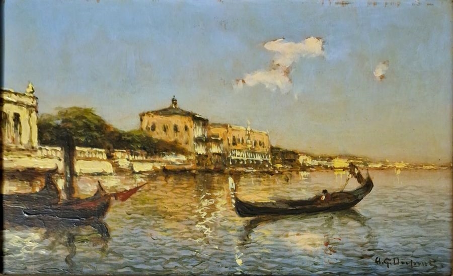 Albert Ferdinand‏ Duprat | Vue de Venise | MutualArt