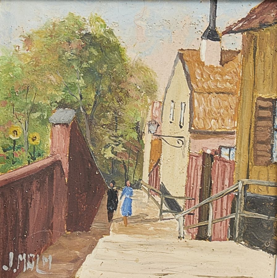 John Malm | Stockholmsmotiv | MutualArt