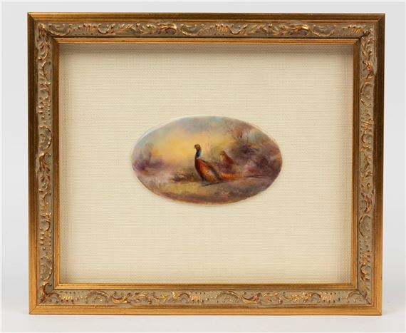 James Stinton | A Royal Worcester porcelain plaque by James Stinton ...