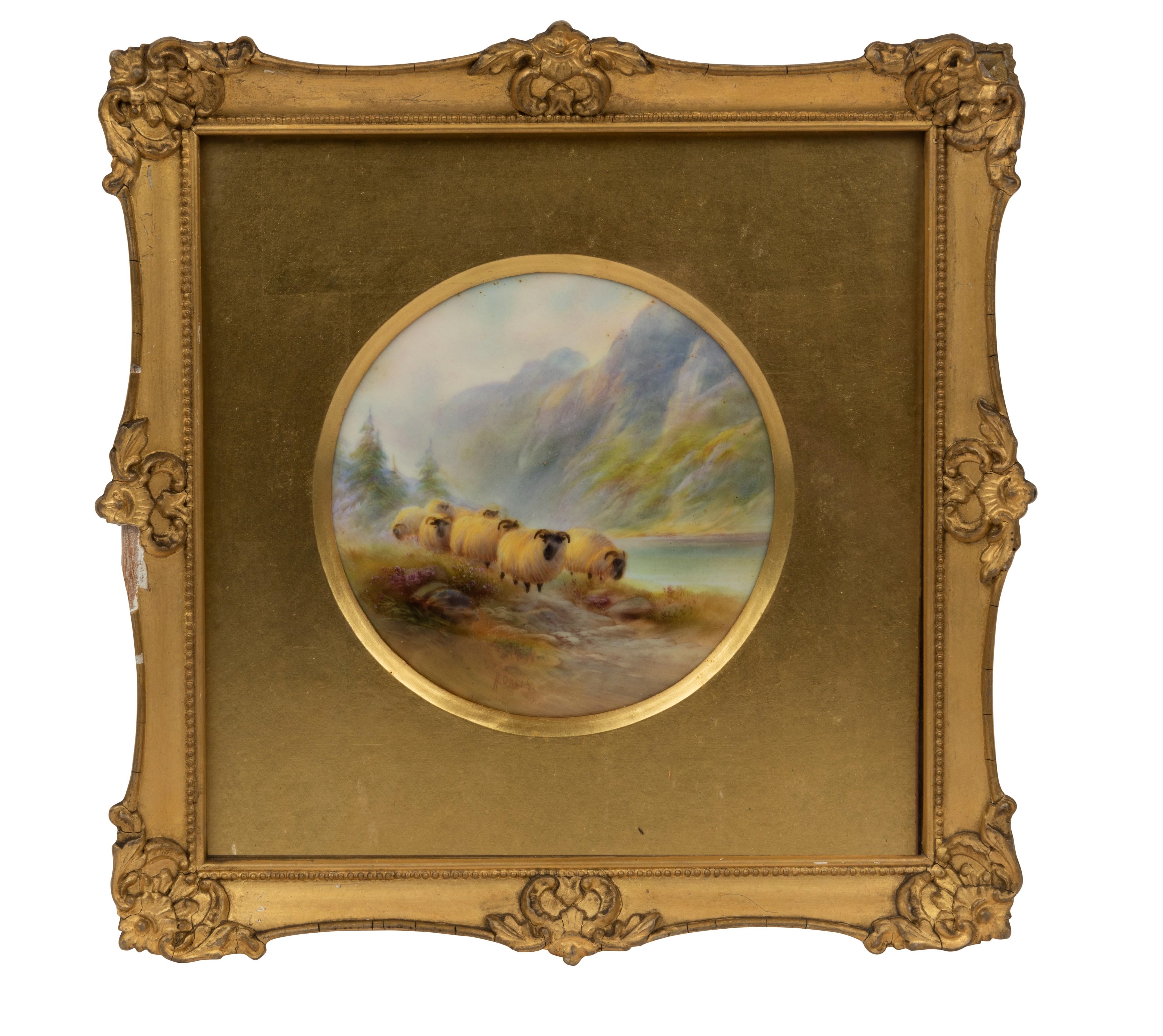 Harry Stinton | A Royal Worcester porcelain plaque by Harry Stinton ...