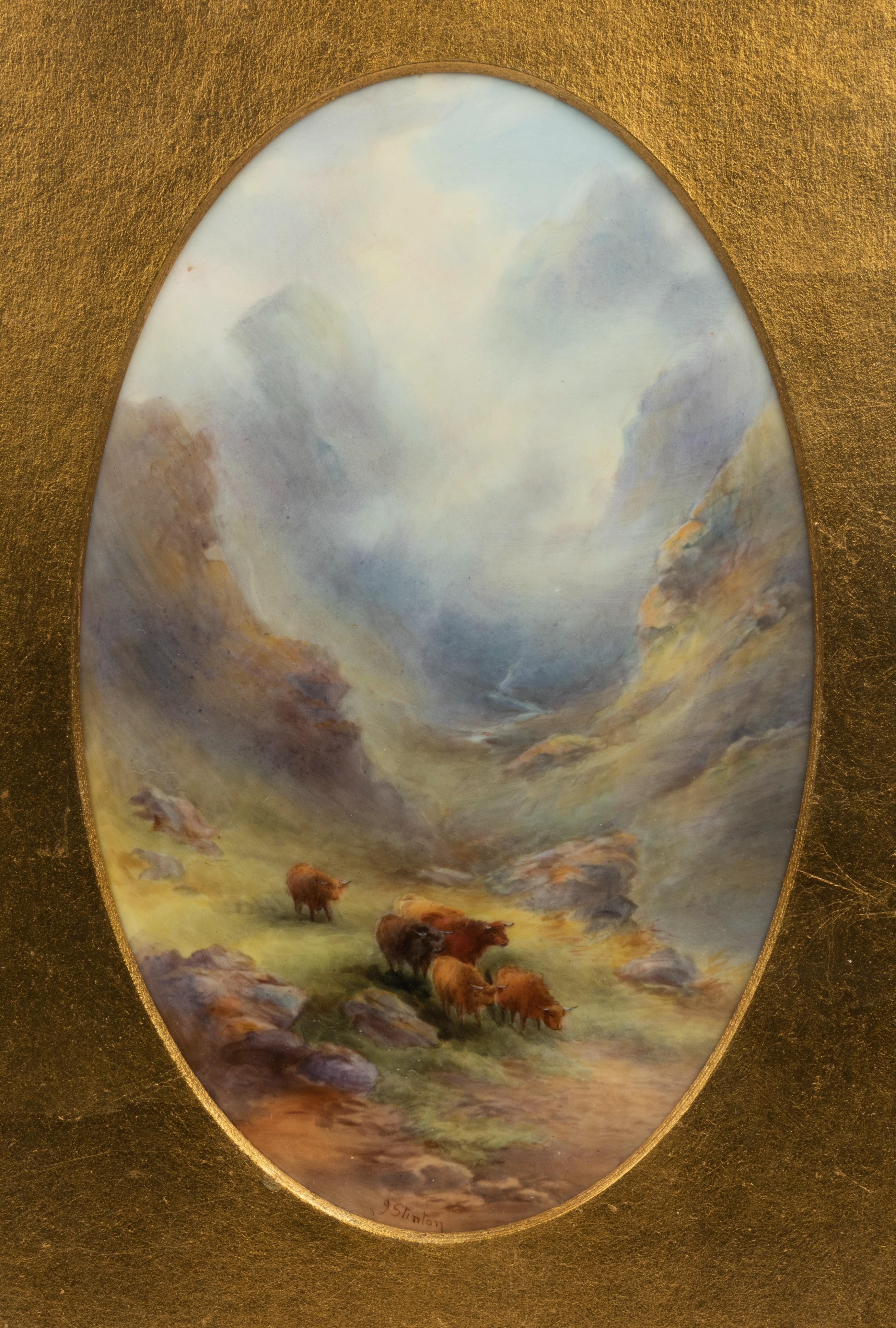 John Stinton | A Royal Worcester porcelain plaque by John Stinton (1918 ...