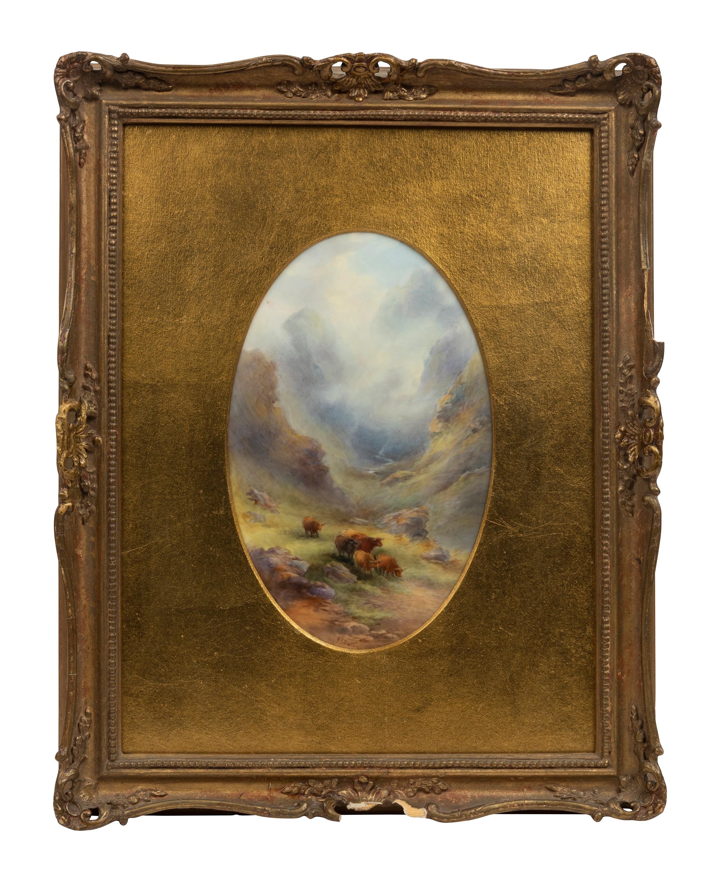 John Stinton | A Royal Worcester porcelain plaque by John Stinton (1918 ...