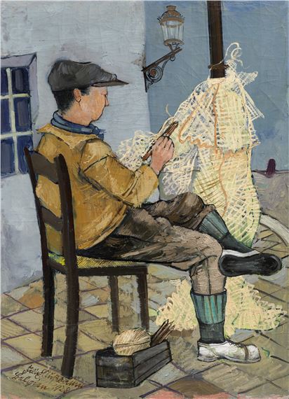 Felix Nussbaum | Still life with crow (1936) | MutualArt