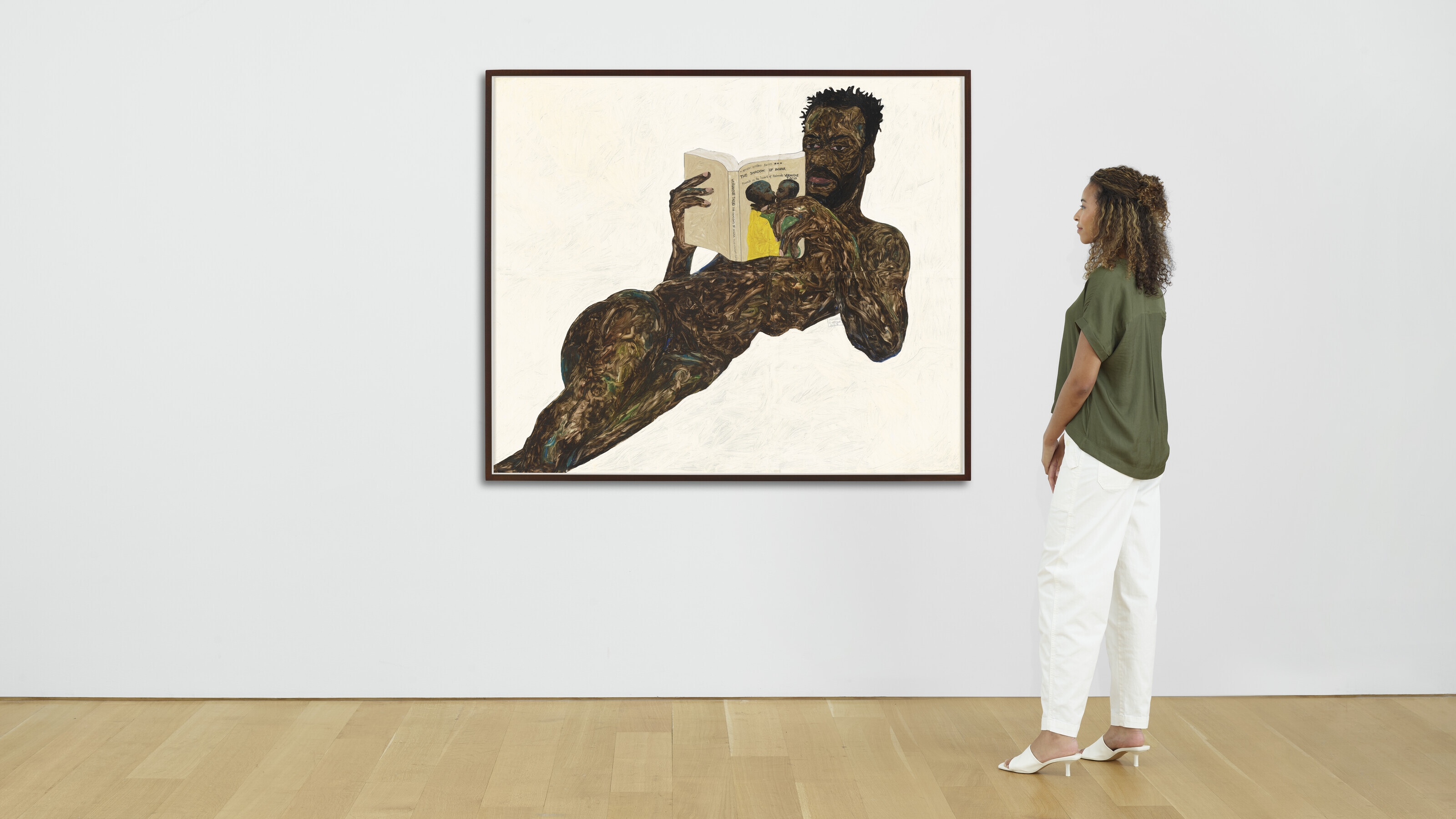 Amoako Boafo | The Shadow of Imana (2018) | MutualArt