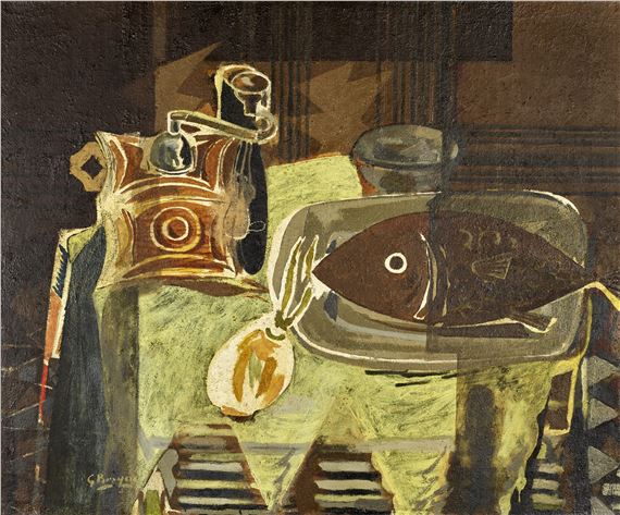 Georges Braque | Le moulin à café (1942) | MutualArt