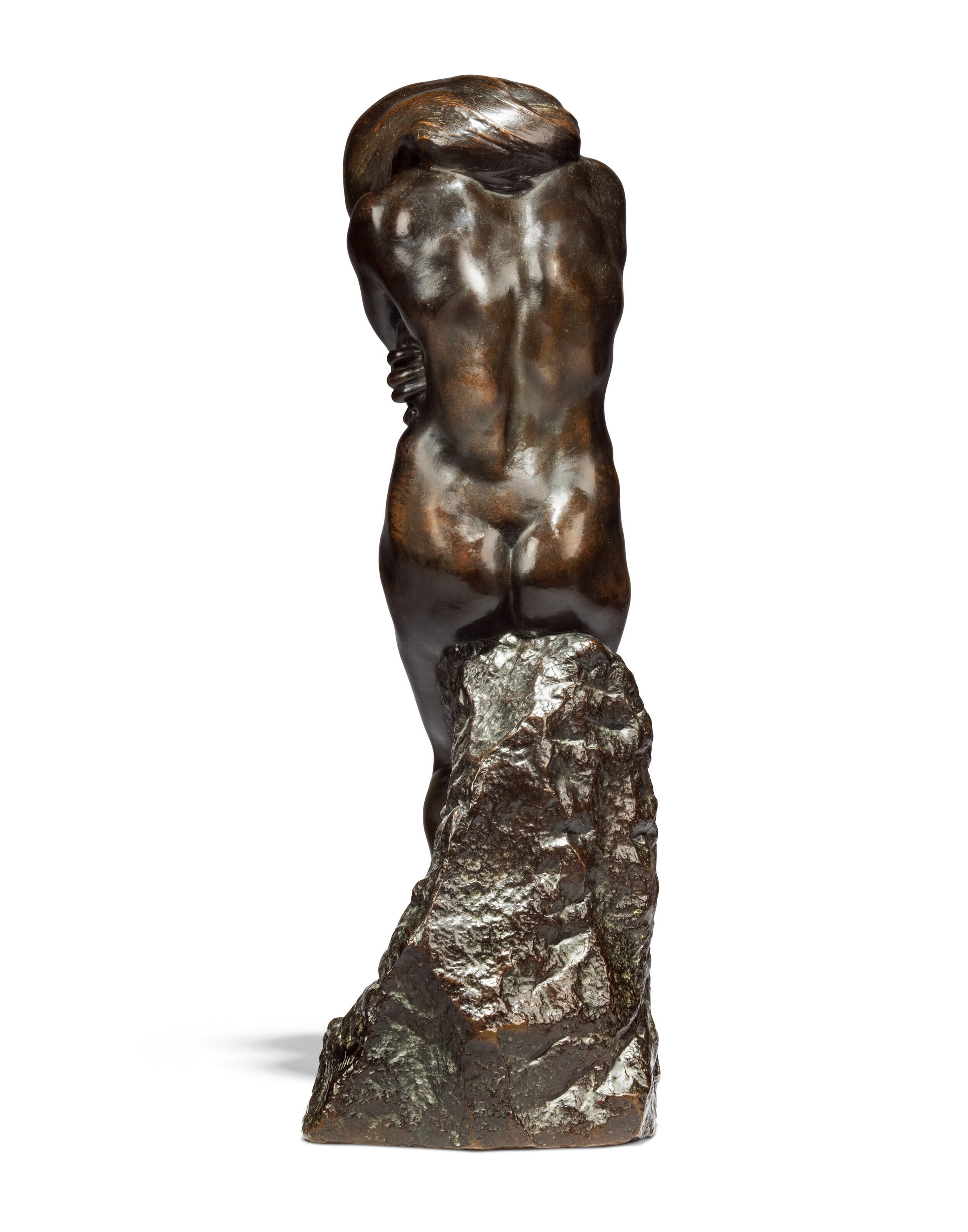 Auguste Rodin | Eve au rocher, petit modèle–modèle aux pieds détaillés ...