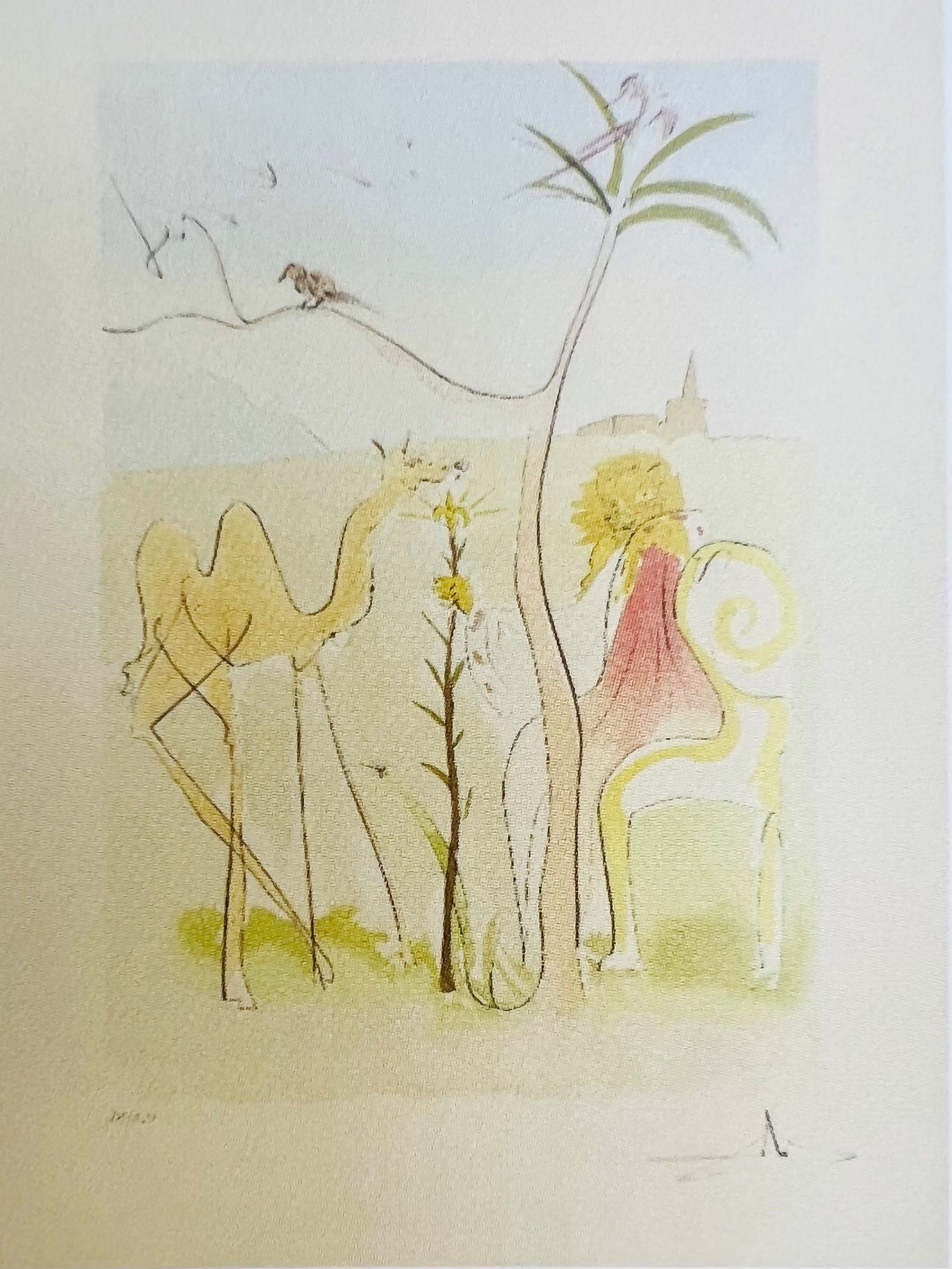 Salvador Dalí | LA COUR DU LION, 1974 (1974) | MutualArt