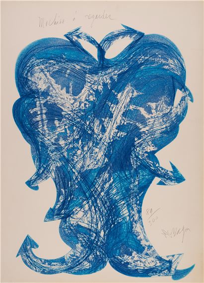 Jean Messagier | MACHINE A REGARDER, 1971-1972 (1971 - 1972) | MutualArt