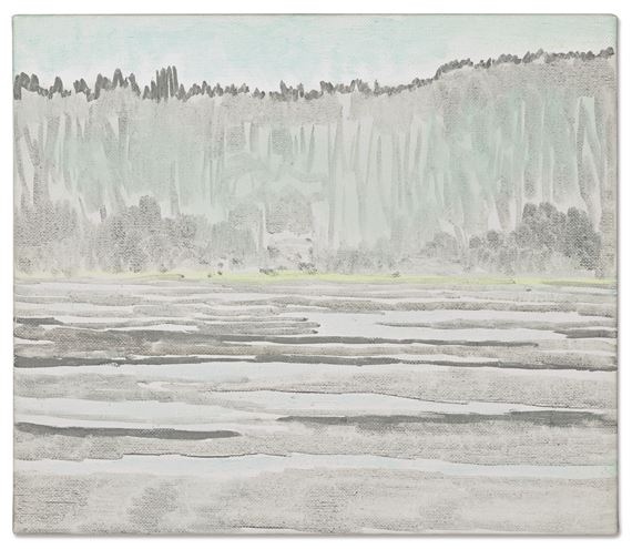 Peter Doig | Frozen Lake (1997) | MutualArt