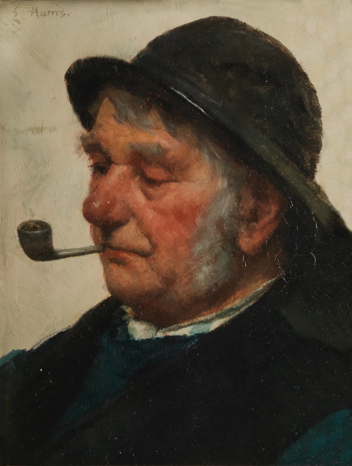 Edwin Harris | A quiet pipe | MutualArt