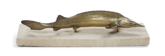 Charles Roux | Charles ROUX (XIX-XXth century) Sturgeon Bronze with ...