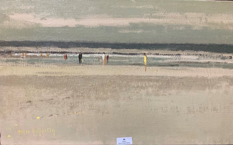 Henri André Martin | Beach | MutualArt