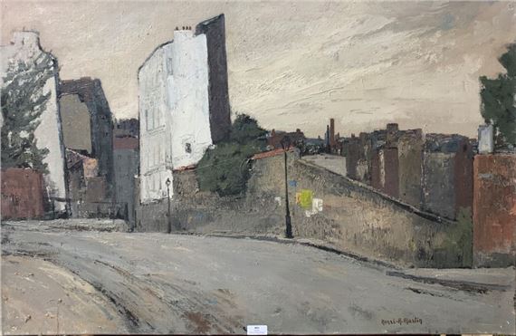 Henri André Martin | Paris Montmartre (1965) | MutualArt