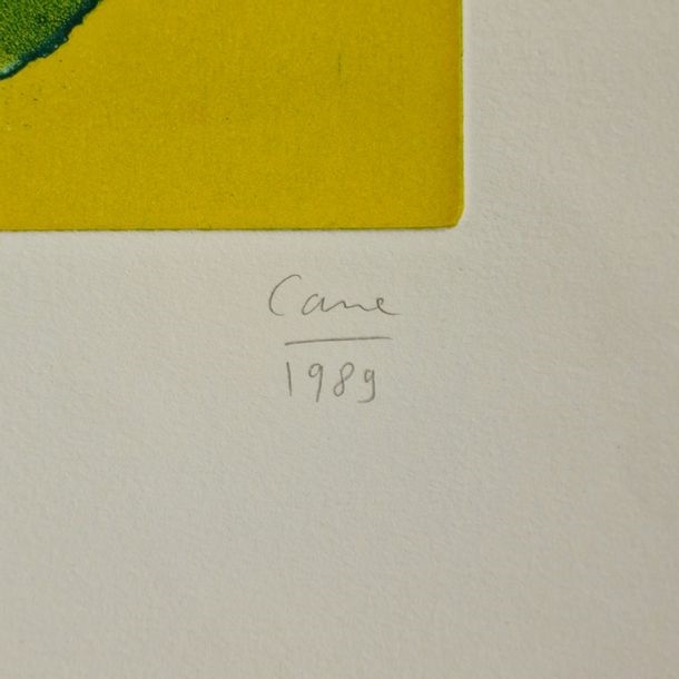 Louis Cane | Stylized flowers | MutualArt