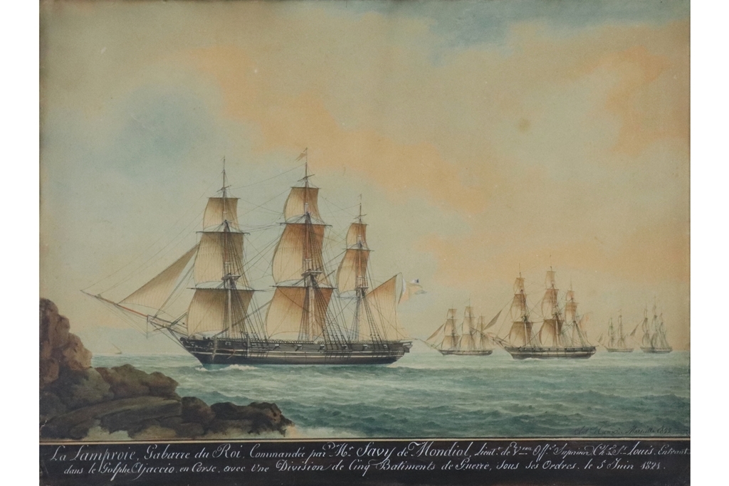 Antoine Roux | La Lamproie (1822) | MutualArt