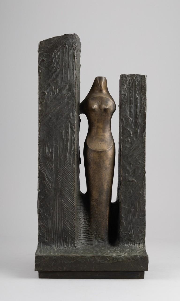Joachim Berthold | #192 Human Figure Between Blocks 1976/77 | MutualArt