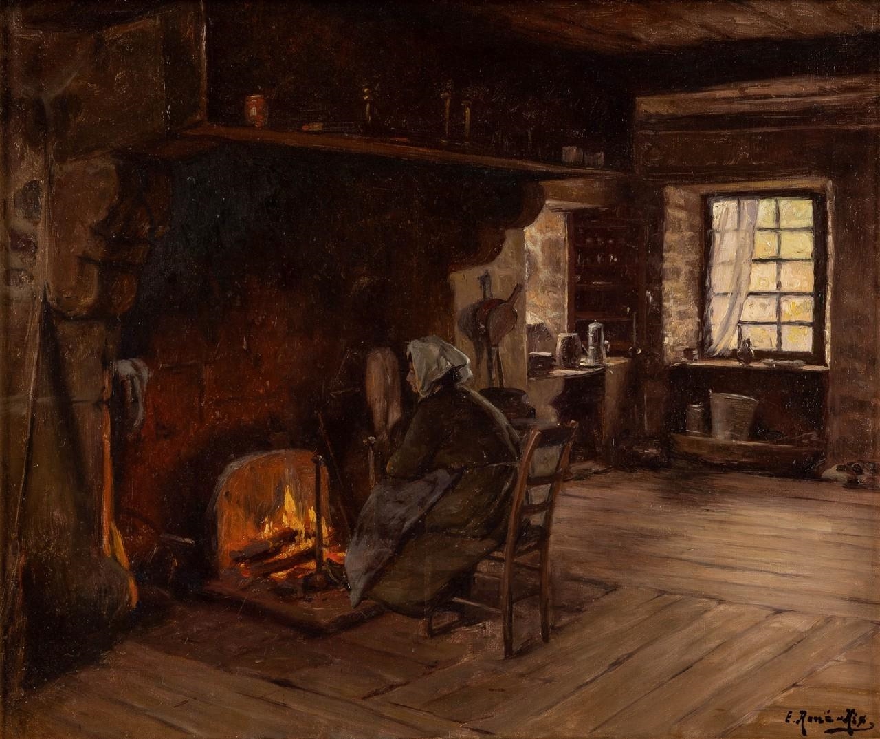 René Charles Edmond His | BORDS DE RIVIÈRE | MutualArt