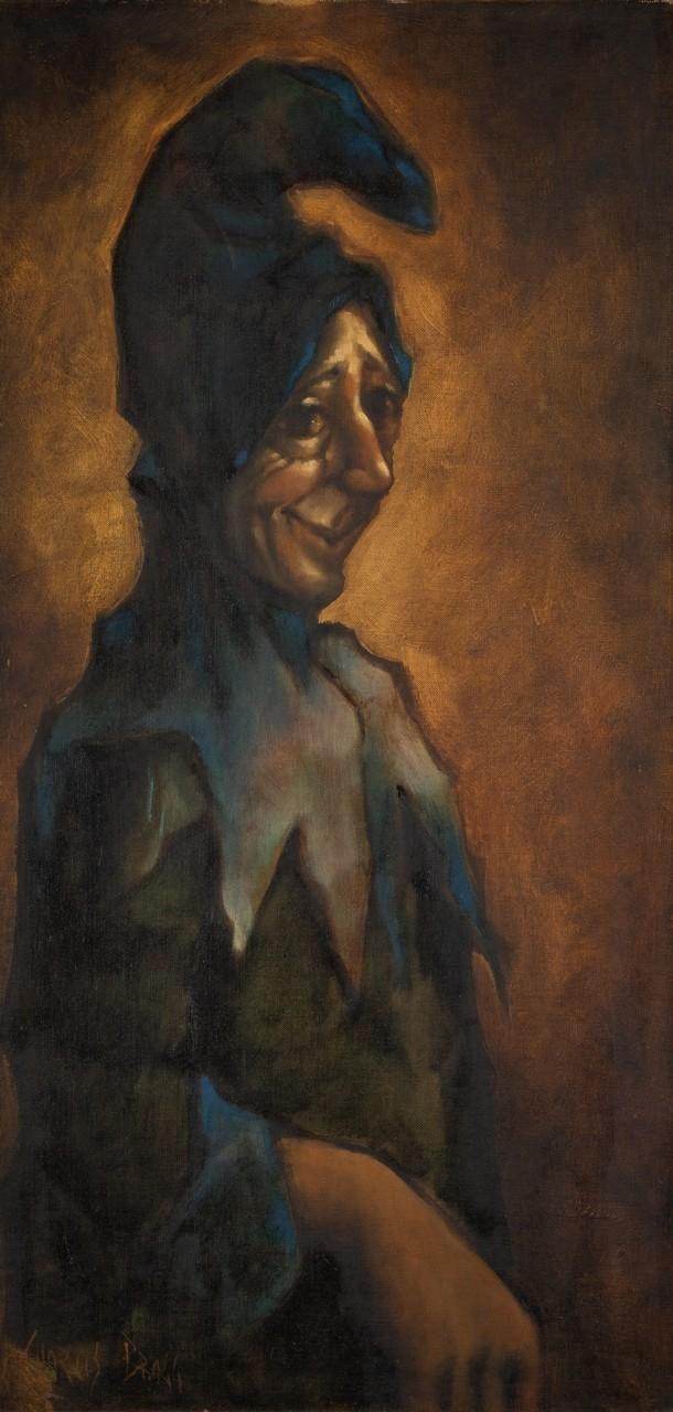 Charles Bragg | Untitled - Clown | MutualArt